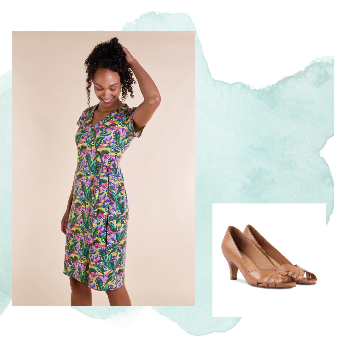 Pour un look 100% éthique, portez nos robes d'été avec de jolies chaus ...